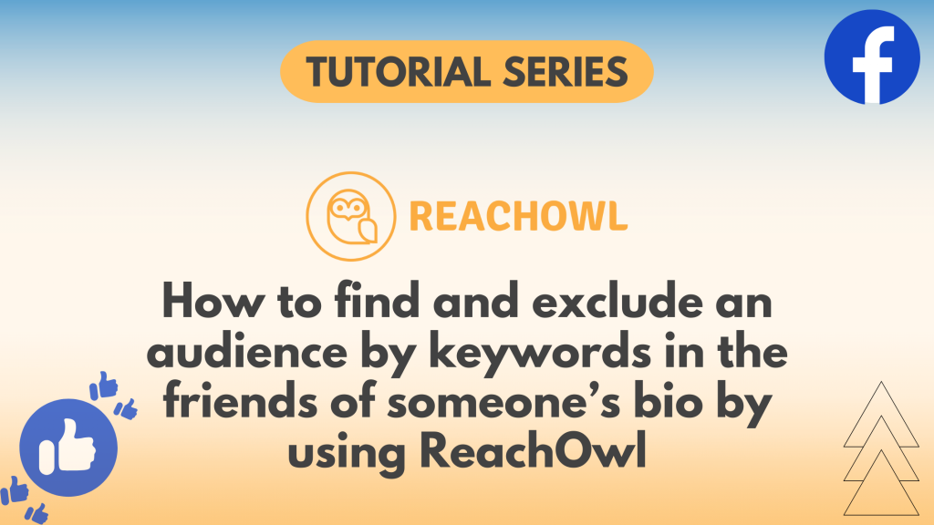 How to Exclude Audience by Keywords in Bio with ReachOwl